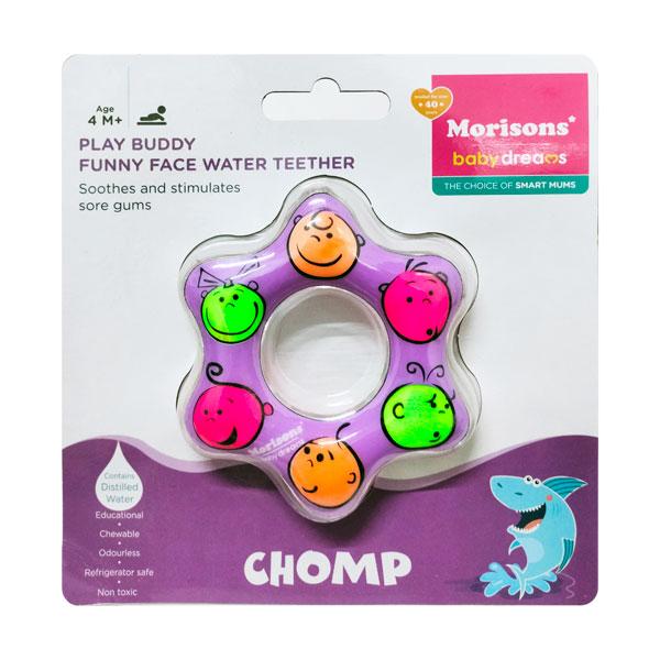 J.L.Morison Play Buddy Water Teether - Funny face Shape 1's Online at ...