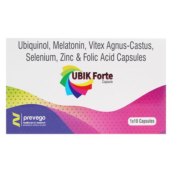 Buy UBIK FORTE Capsule 10's Online at Upto 25% OFF | Netmeds