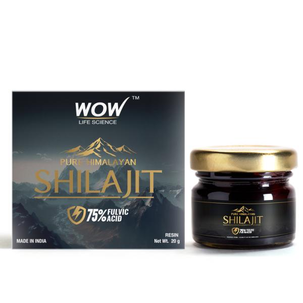 WOW Life Science Pure Himalayan Shilajit 20 gm Online at Best Price ...