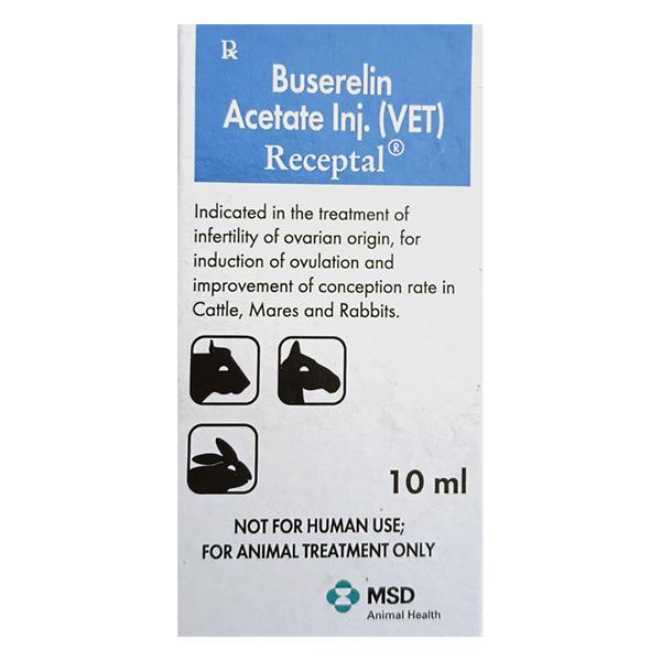 RECEPTAL (VET) Injection 10ml Price, Uses, Side effects, Substitutes ...