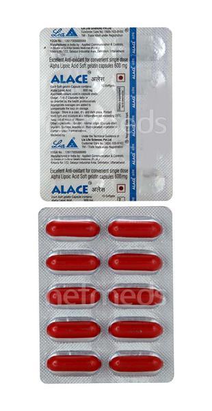 Alace 600mg Capsule 10'S