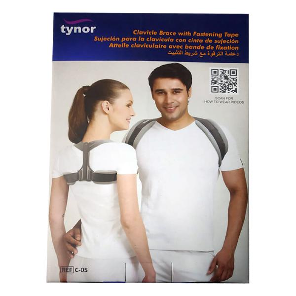 Buy Tynor Clavicle Brace with Fastening Tape - Medium (C 05) 1's Online ...