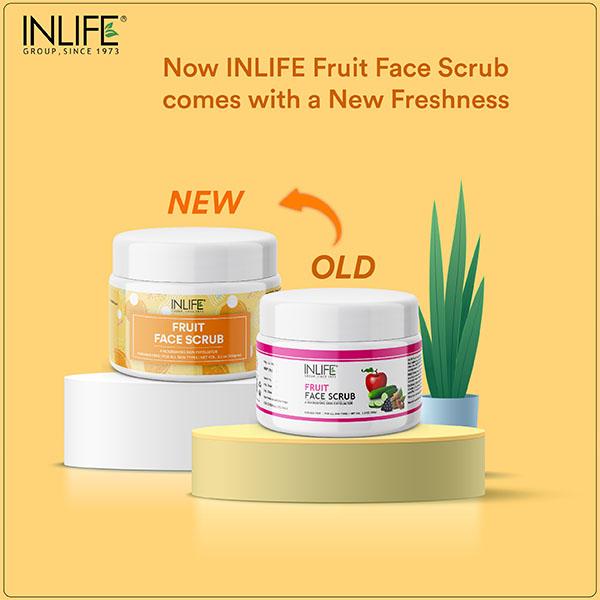 Buy INLIFE Fruit Face Scrub 100 gm Online at Discounted Price | Netmeds