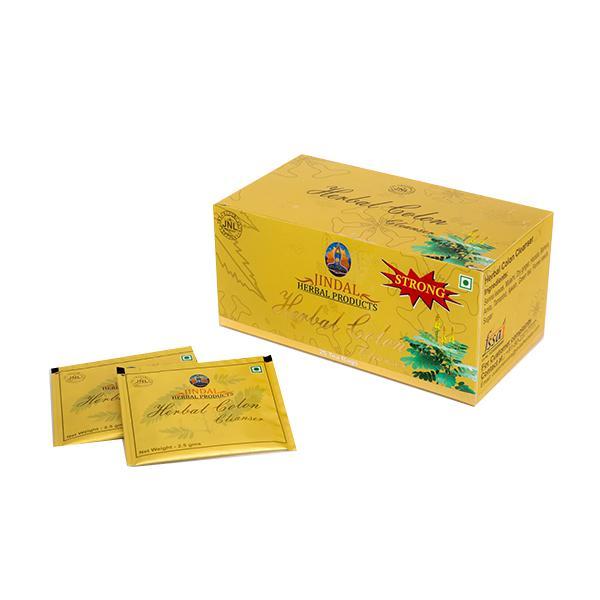 Buy Jindal Herbal Colon Cleanser Tea Bag Sachets - Strong 25's Online ...