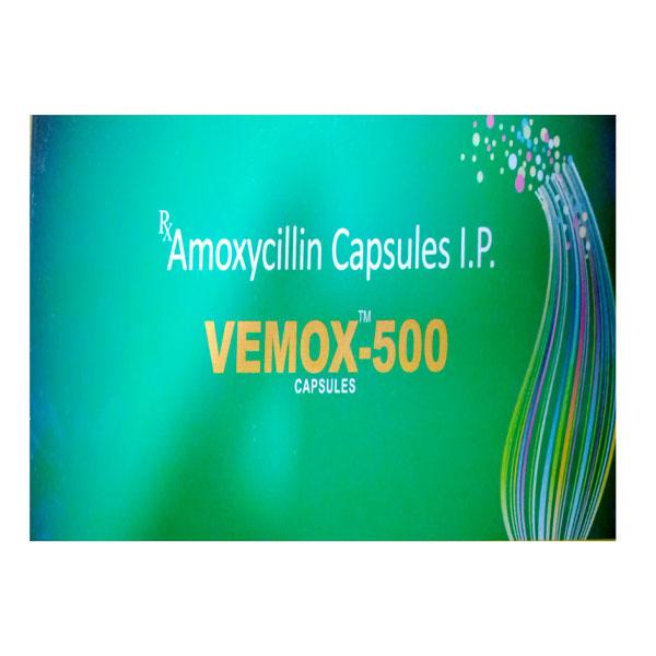 VEMOX 500 Capsule 10's
