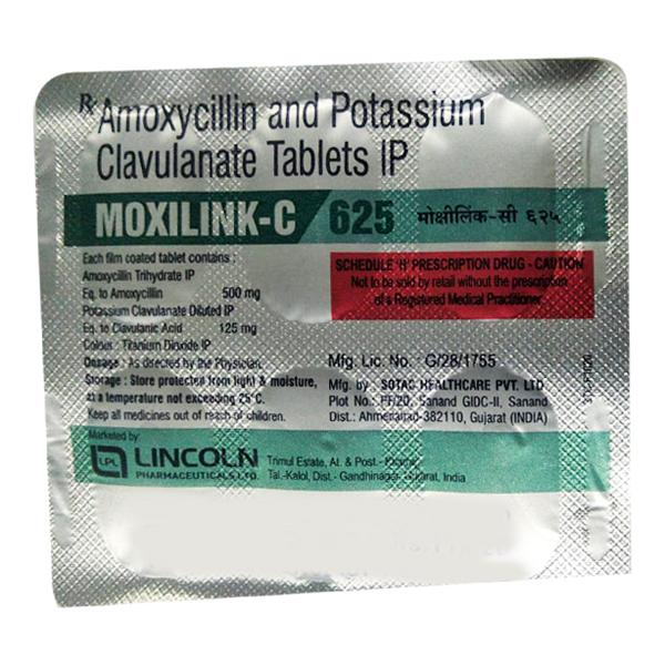 Moxilink C 625 Tablet 6'S