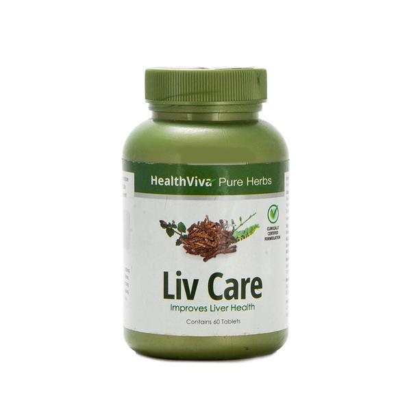 HealthKart Pure Herbs Liv Care Tablets 60's online at best price ...