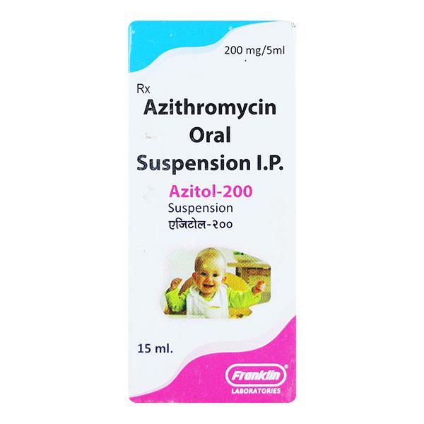 AZITOL 200 Syrup 15ml Price, Uses, Side effects, Substitutes | Netmeds