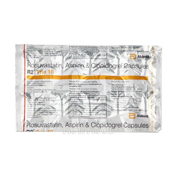 R2 Trio 10mg Capsule 10'S