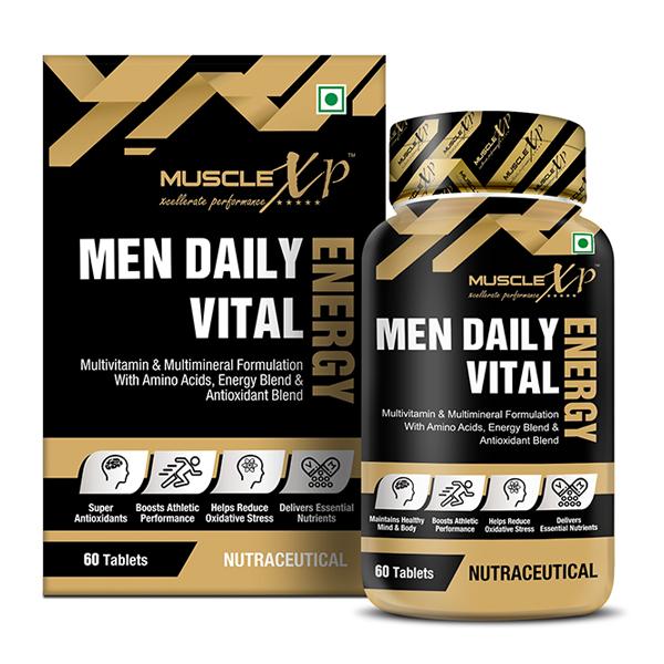 MuscleXP Men Sports Daily Vital Energy Tablet 60's Online at Best Price ...