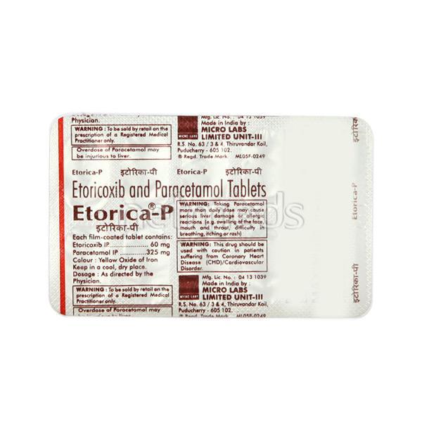 Etorica P Tablet 10'S