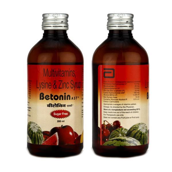 Betonin Ast Sugar Free Syrup 200ml