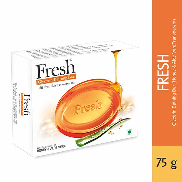 Buy Fresh Glycerin Transparent Germ Guard Bathing Bar - Honey and Aloe ...