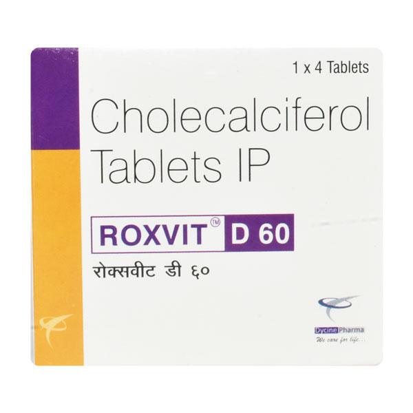 ROXVIT D 60k Tablet 4's