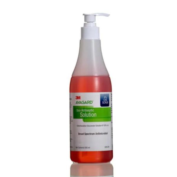 Buy 3M Avagard 4% CHG Hand Scrub Solution 500 ml Online at Discounted ...