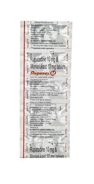 Rupanex M Tablet 10'S