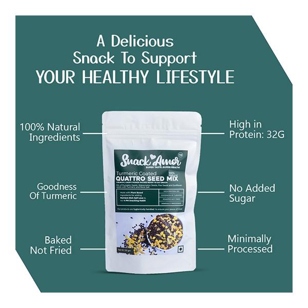 Snack Amor Quattro Seed Mix 100 gm