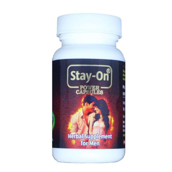 Buy Stay-On Power Capsules - Herbal Supplement for Men 10's Online at ...