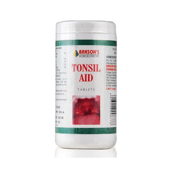 Bakson's Tonsil Aid Tablet 200's for Throat Health Support and ...