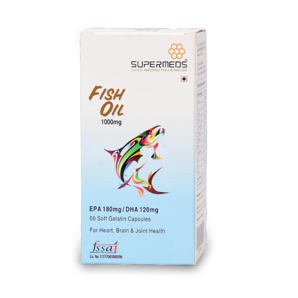 Amore Fish Oil 1000 mg Soft Gelatin Capsule 60'S