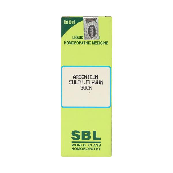 Buy SBL Arsenicum Sulph.Falvum 30 Liquid 30 ml Online at Discounted ...