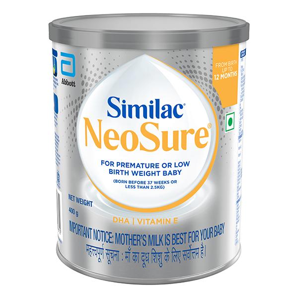 Similac Neosure (From Birth upto 12 months) Powder 400 gm - Tin