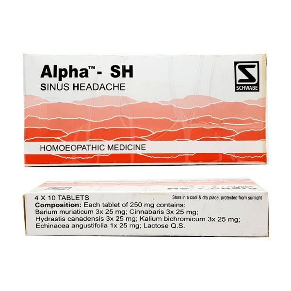 Dr. Willmar Schwabe Alpha - Sinus Headache Tablet 40's