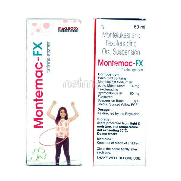 Montemac FX 4/60mg Suspension 60ml