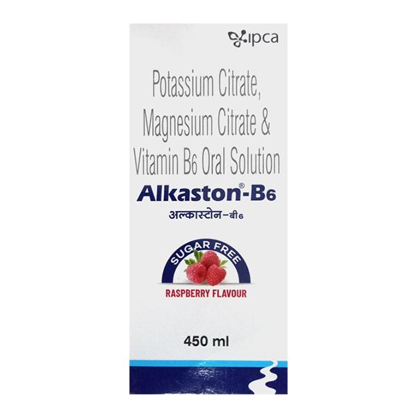ALKASTON B6 SUGAR FREE RASPBERRY FLAVOUR Oral Solution 450ml Price ...