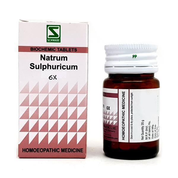 Buy Dr.Willmar Schwabe Natrum Salicylicum 6X Tablet 20 gm Online at ...
