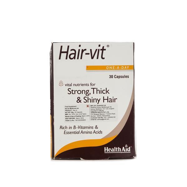 Buy HealthAid Hair Vit Capsules 30's Online at Discounted Price | Netmeds
