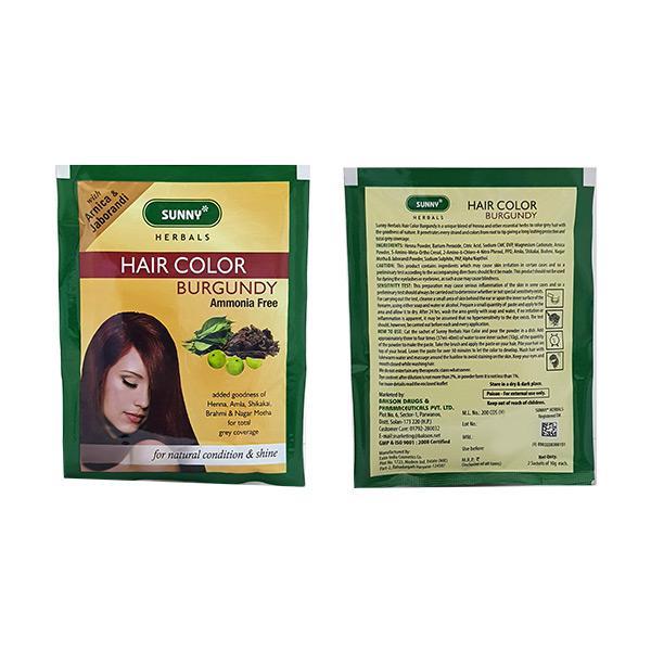 Bakson's Hair Colour Powder - Burgundy 240 gm 12's online at best price ...