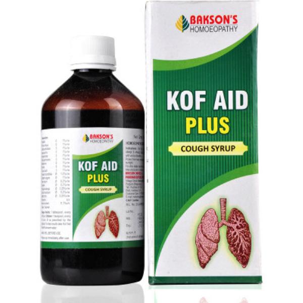 Bakson's Kof Aid Cough Syrup 200 ml Online at Best Price - Speciality ...