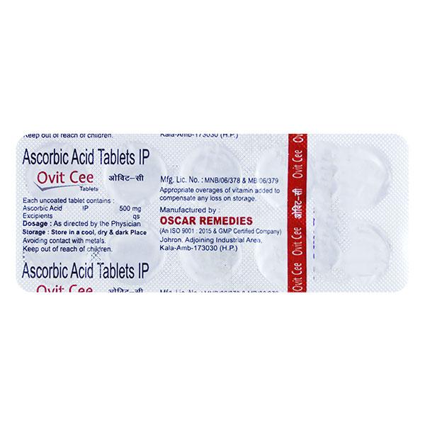 OVIT CEE Tablet 10's Price, Uses, Side effects, Substitutes | Netmeds