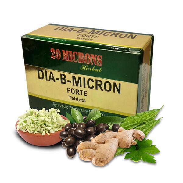 20 Microns Herbal Dia-B-Micron Forte Tablet 30's