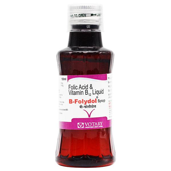 B FOLYDOL Syrup 100ml Price, Uses, Side effects, Substitutes | Netmeds