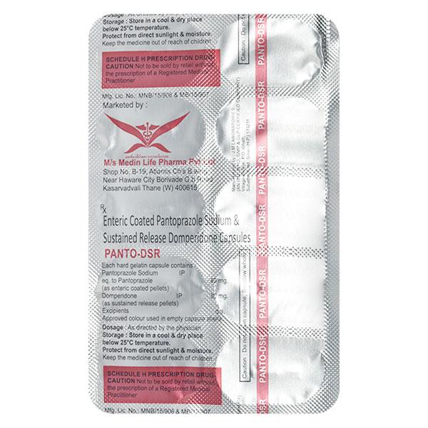 Buy PANTO DSR Capsule 10's Online at Upto 25% OFF | Netmeds