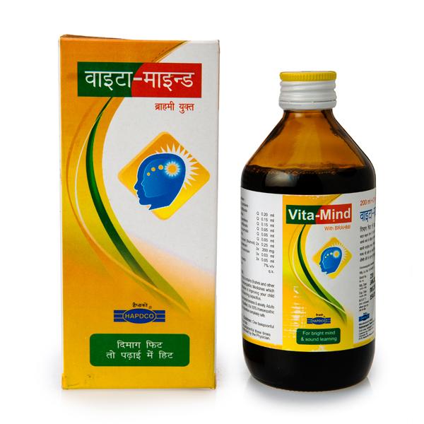Buy Hapdco Vita-Mind Syrup 200 ml Online at Discounted Price | Netmeds