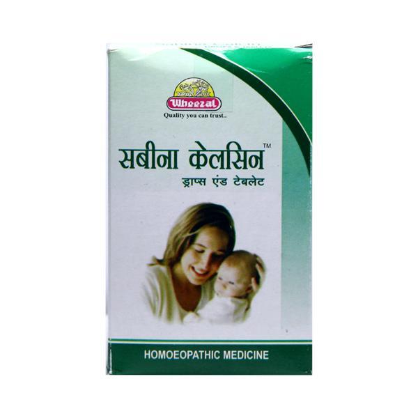 Buy Wheezal Sabina Calcin (Drops 15 ml + Tablets 50 gm) Online at ...