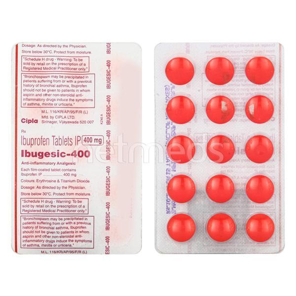 Ibugesic 400mg Tablet 15'S