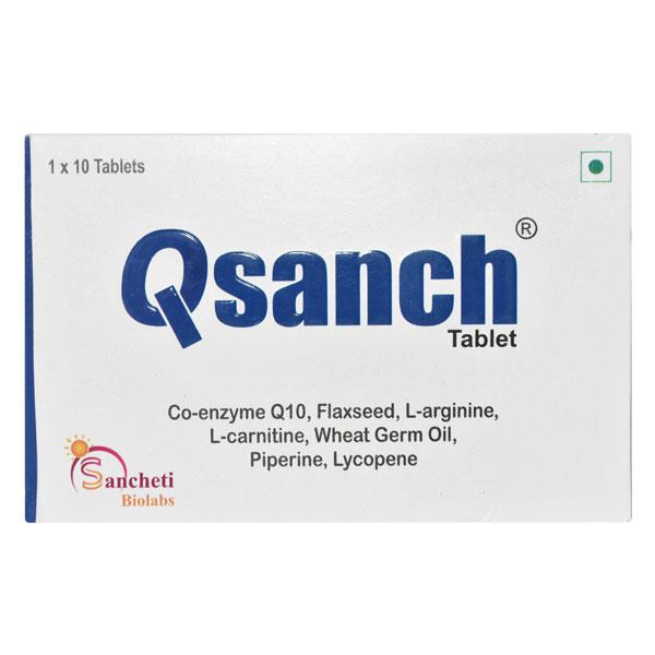 Q SANCH Tablet 10's : Uses, Side Effects, Price | Netmeds