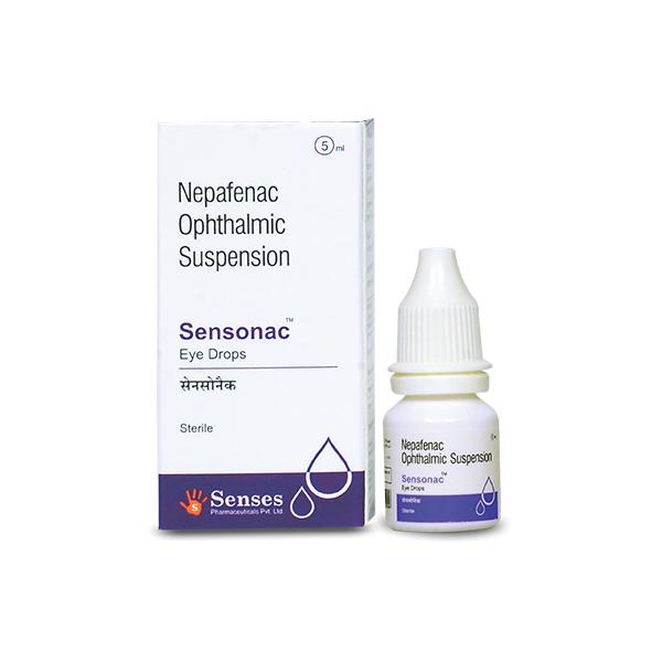 SENSONAC Eye Drops 5ml Price, Uses, Side effects, Substitutes | Netmeds