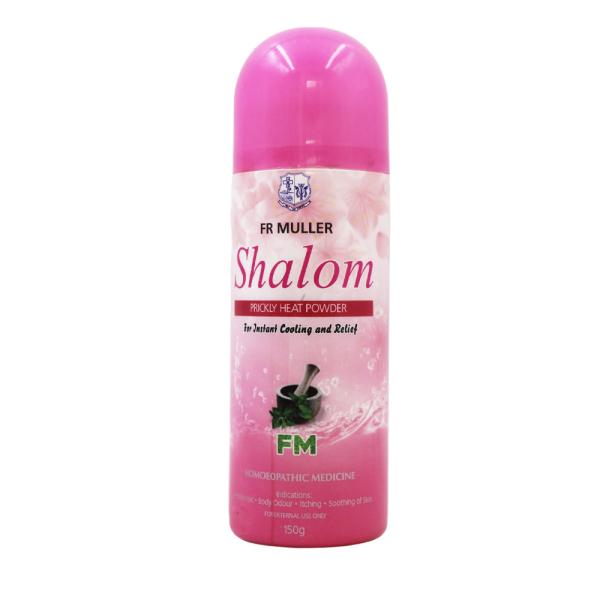 Buy Father Muller Shalom Prickly Heat Powder (Pink) 150 gm Online at ...