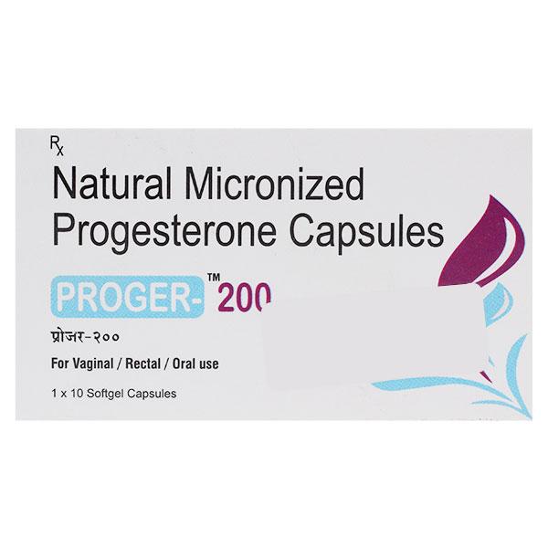 Buy PROGER 200 Softgel Capsule 10's Online at Upto 25% OFF | Netmeds