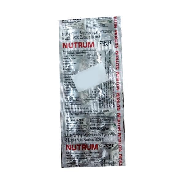 Nutrum Tablet 10'S