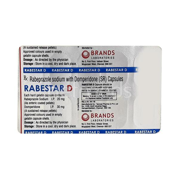 Rabestar D Capsule 10'S