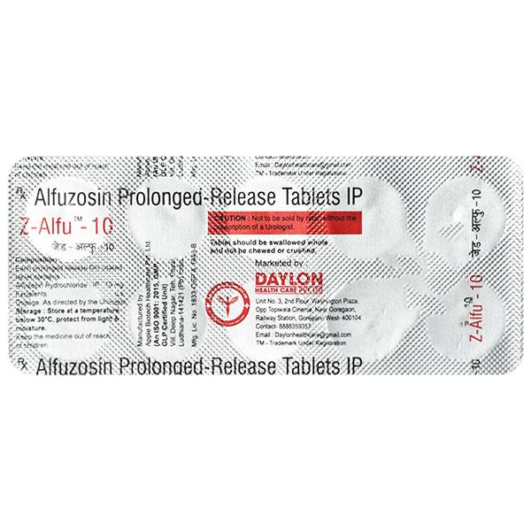 Buy Z ALFU 10 Tablet 10's Online at Upto 25% OFF | Netmeds