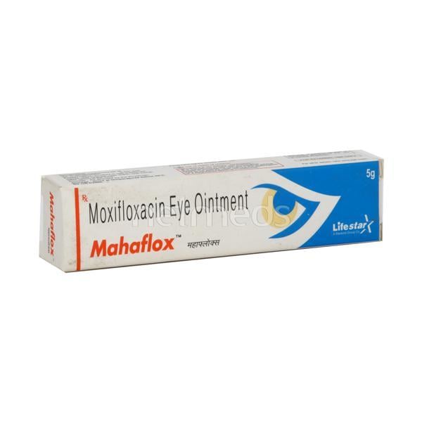 Buy Mahaflox Eye Ointment 5gm Online at Upto 25% OFF | Netmeds