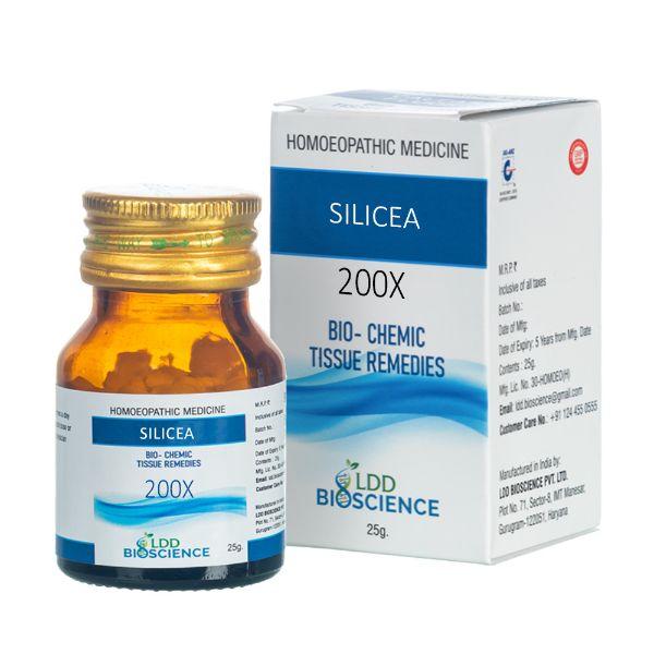 Buy LDD Bioscience Bio-Chemic Silicea 200X Tablet 25 gm Online at ...