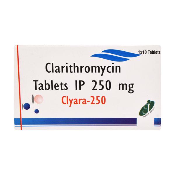 CLYARA 250 Tablet 10's Price, Uses, Side effects, Substitutes | Netmeds